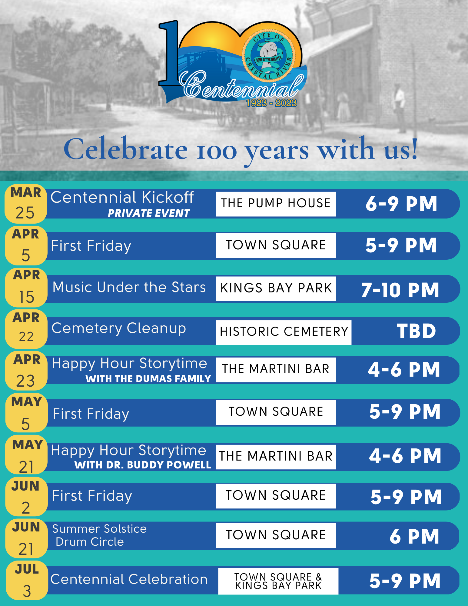 City Centennial | Crystal River FL